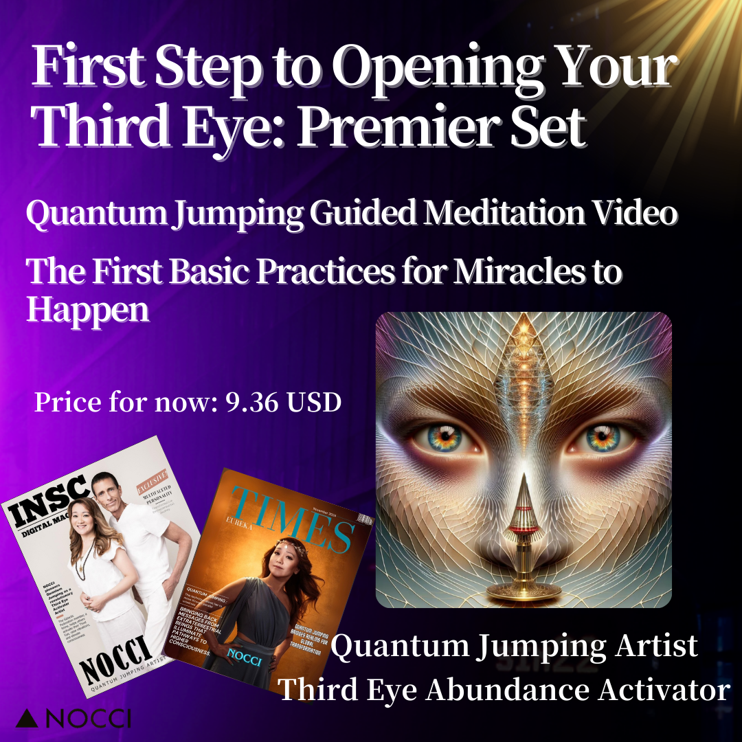 The Quantum Jumping Guided Metitaion video and the Book