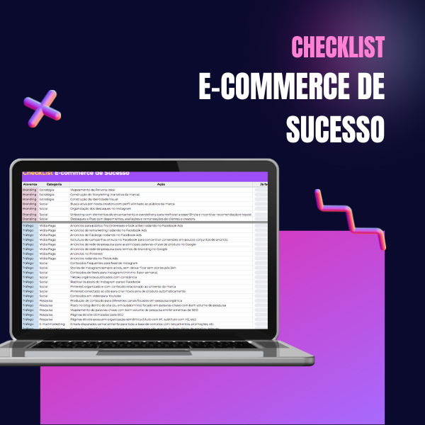 CheckList [E-commerce de sucesso] - Agência Life | Hotmart