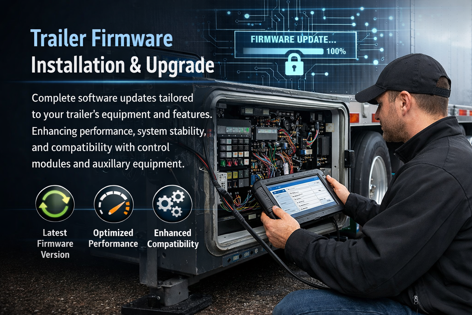 Software Installation and Firmware Optimization for Trailer Units
