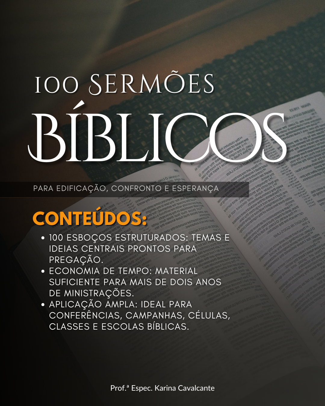 100 Sermões Bíblicos – para edificação, confronto e esperança - Kar...
