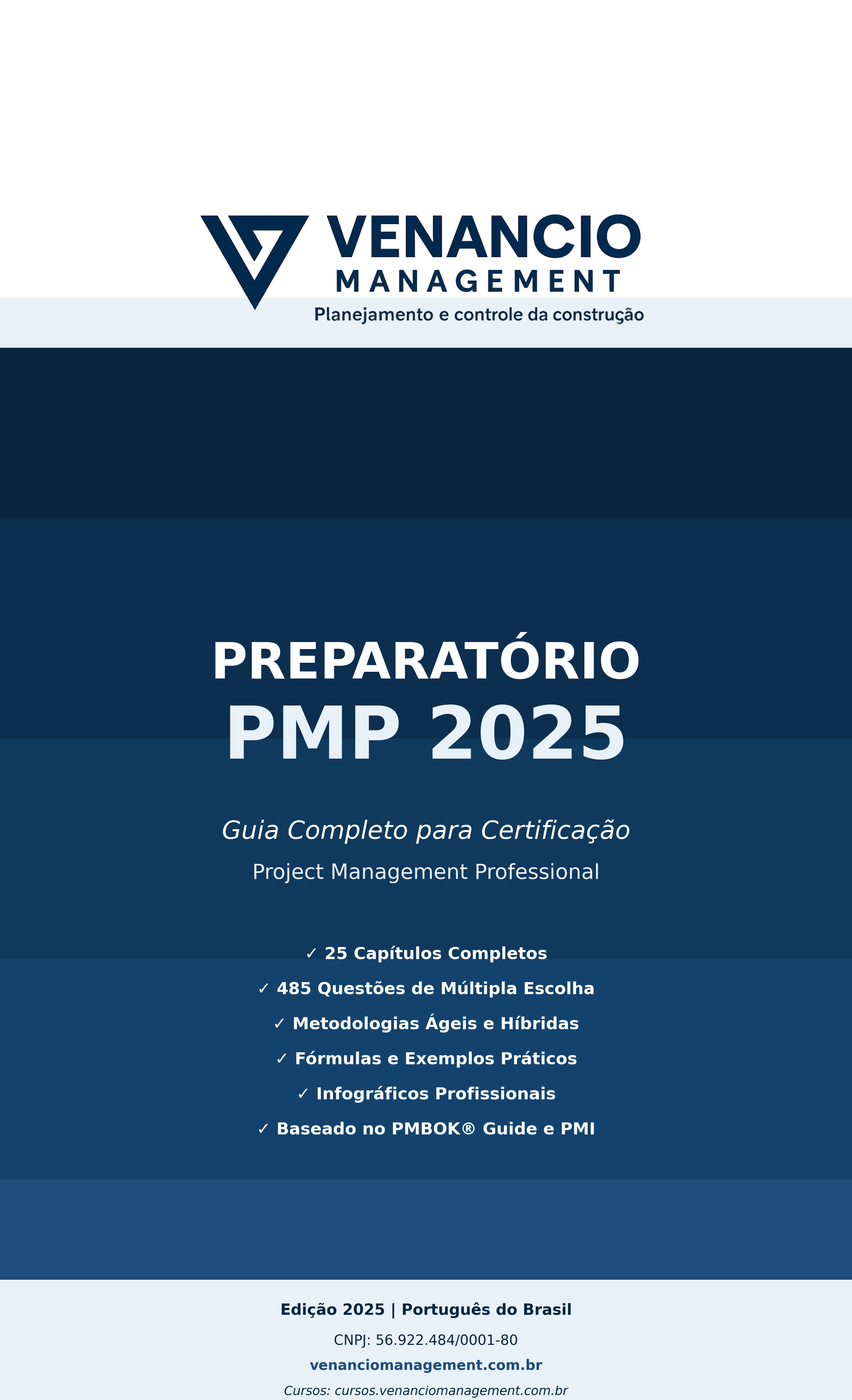E-book Preparatório PMP: Domine o PMBOK 7 e Metodologias Ágeis