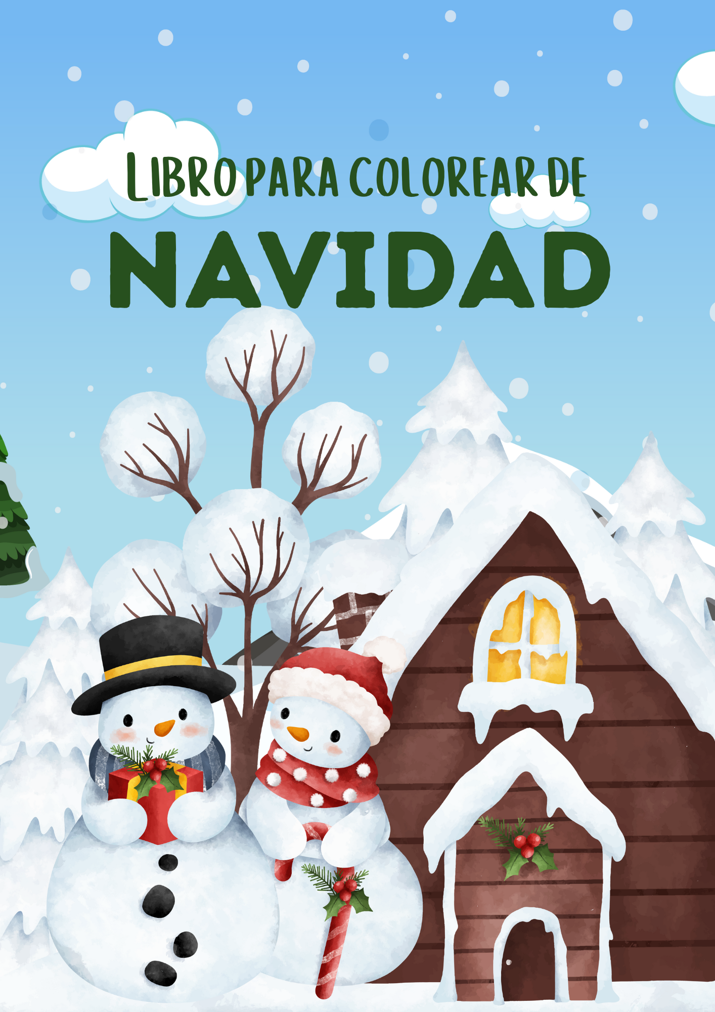 Libros para colorear navidad - Sandra Arbelaez | Hotmart