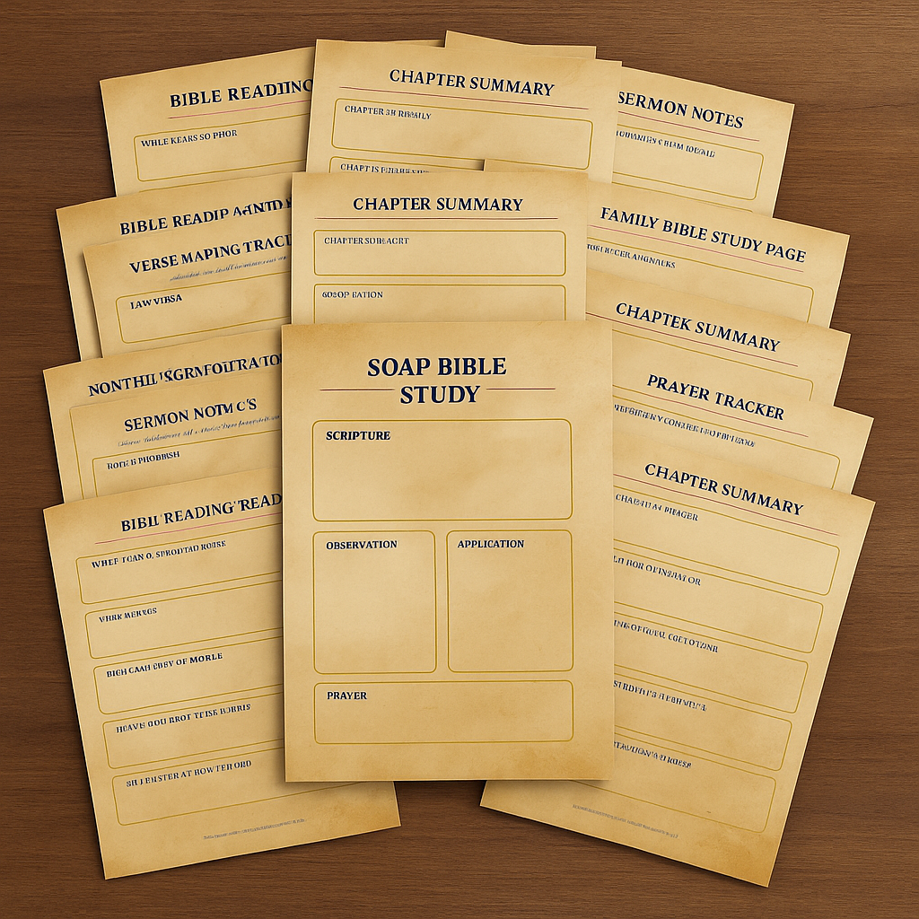 The Ultimate Bible Study Mega Bundle | Hotmart