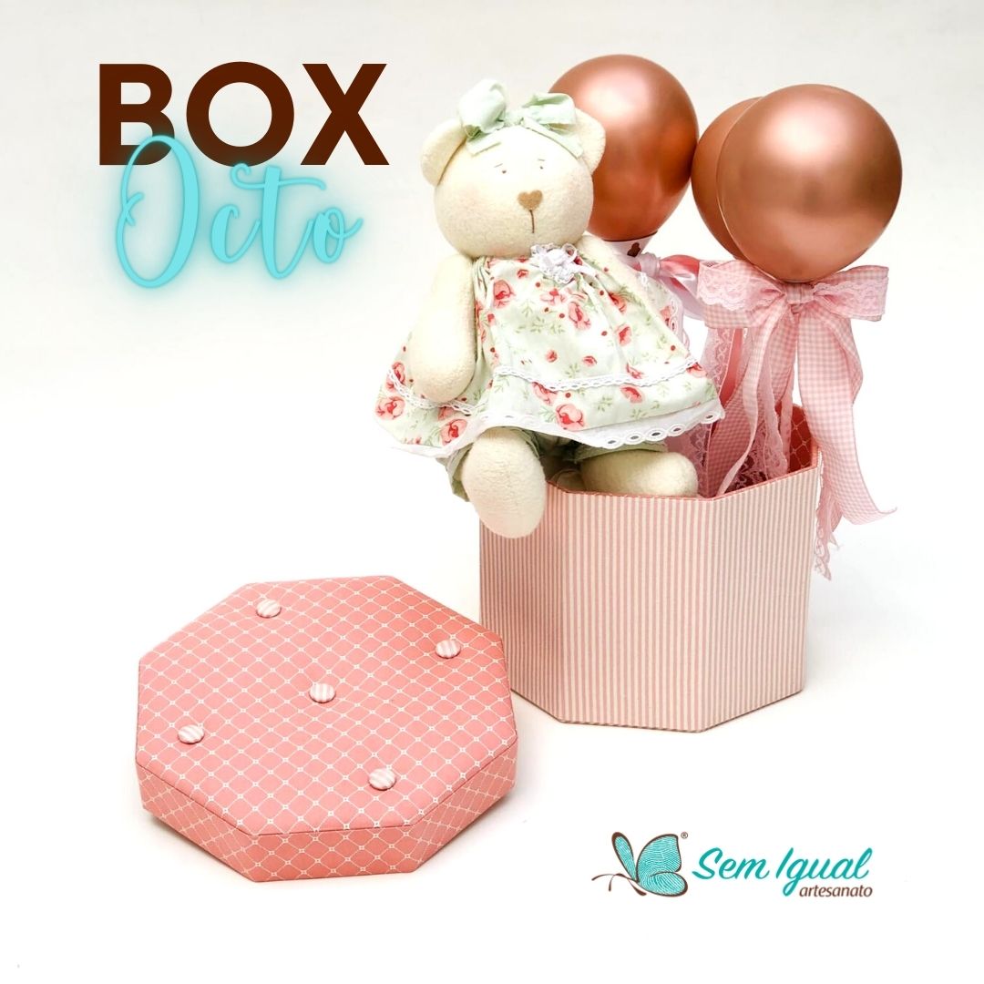 Box Octo - Cartonagem Sem Igual do Seu Jeito - Sem Igual Artesanato...