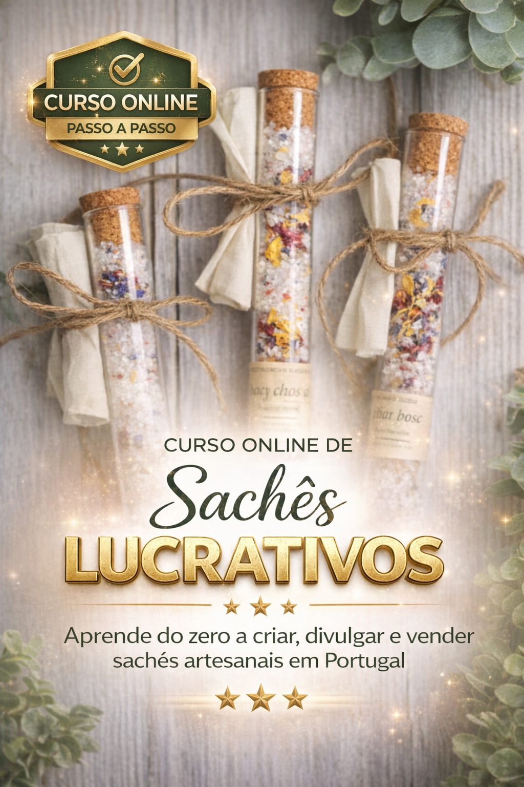 Curso de Sachês Lucrativos - Adélia Cristina Gomes da Silva | Hotmart