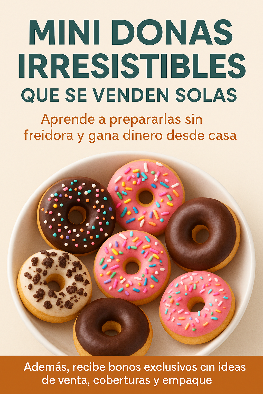 Descubre Cómo Preparar Mini Donas Irresistibles que se Venden Solas...