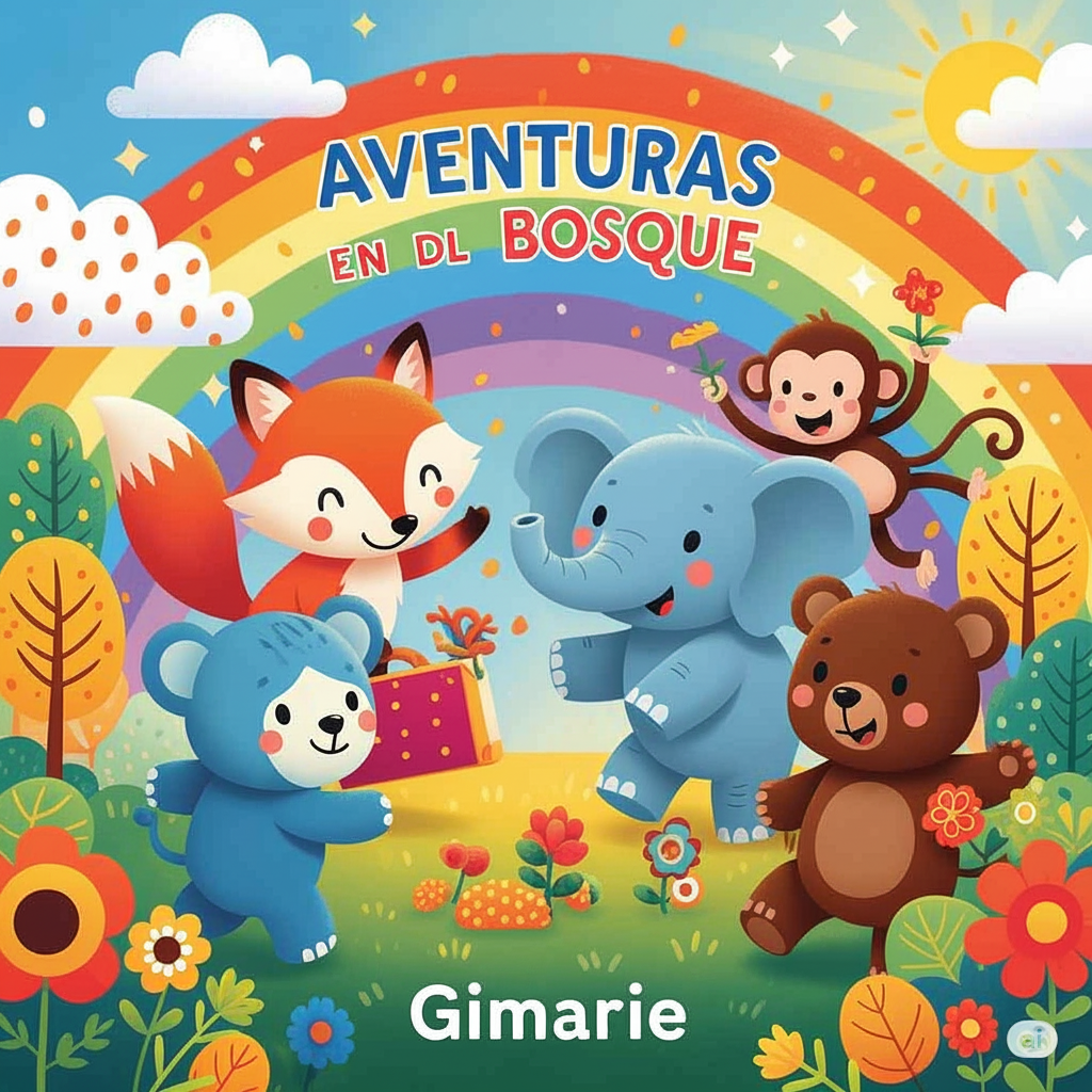 Aventuras en Colores: E-book Interactivo para Pequeños Artistas - G...