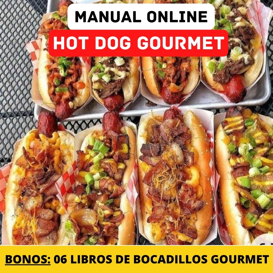 HOT DOG GOURMET + 6 BONOS - Marcos Paulo | Hotmart