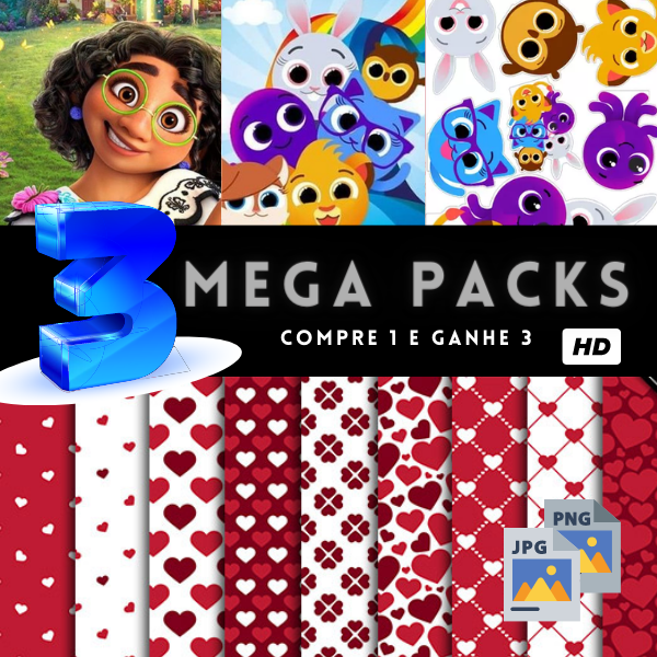 3 Super-Packs em Alta Qualidade