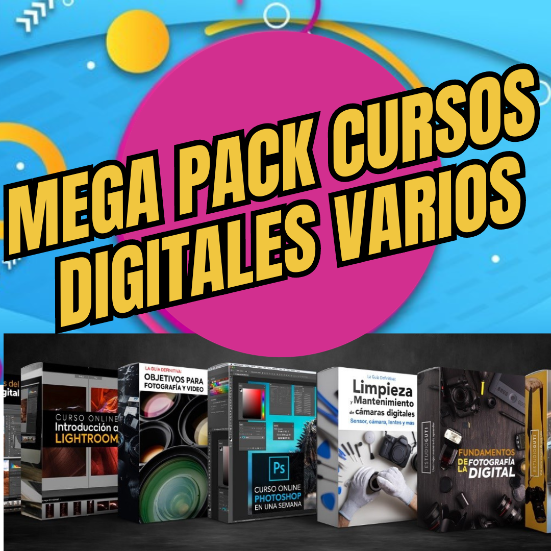 Mega Pack de Cursos Digitales Varios - Fidel Rodrigo Velasquez Marc...