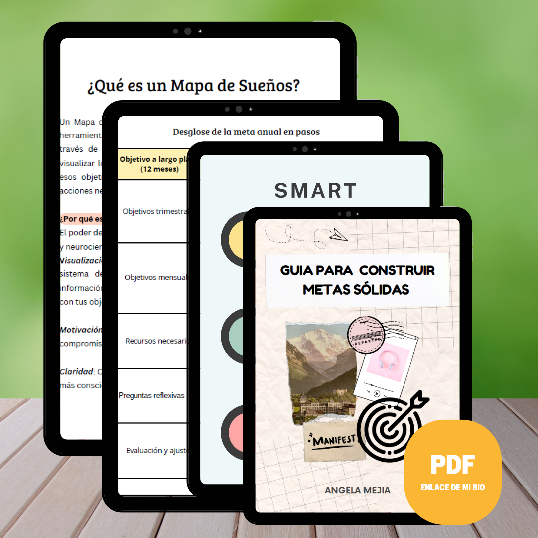 Guía practica para crear metas alcanzables - Psicóloga Angela Mejia...
