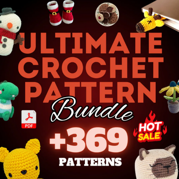 Crochet Pattern Mega Bundle, Instant Access Digital Download, Amigurumi ...