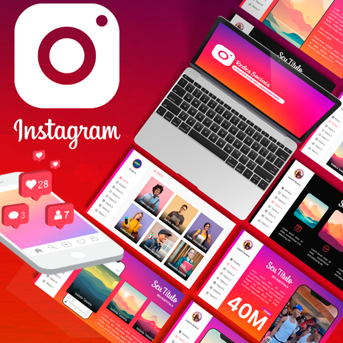 Instagram - Template de PowerPoint - Marcelo Setubal | Hotmart