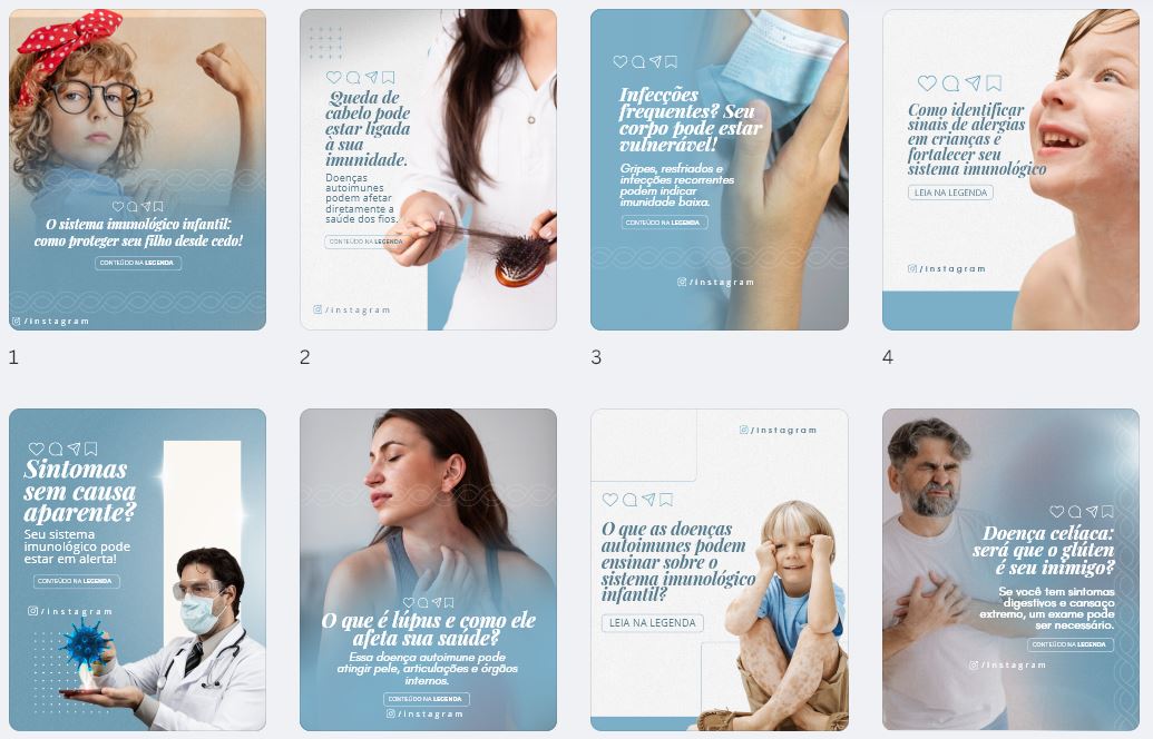 Pack para Médico Imunologista