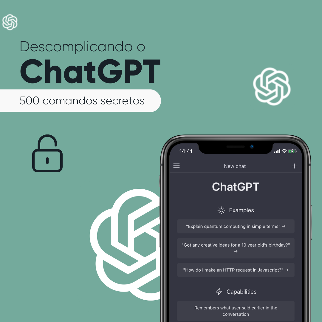 Descomplicando o ChatGPT - 500 Comandos Secretos - DIEGO FERREIRA