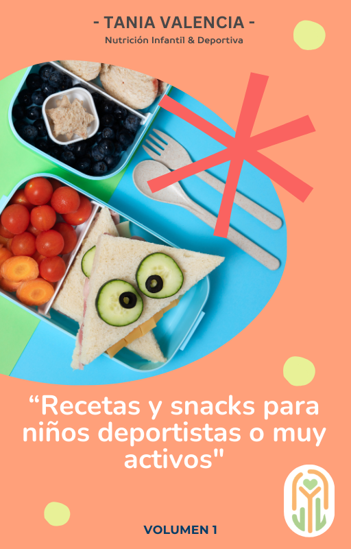 EBOOK VOLUMEN 1 - “Recetas y snacks para niños deportistas o muy ac...