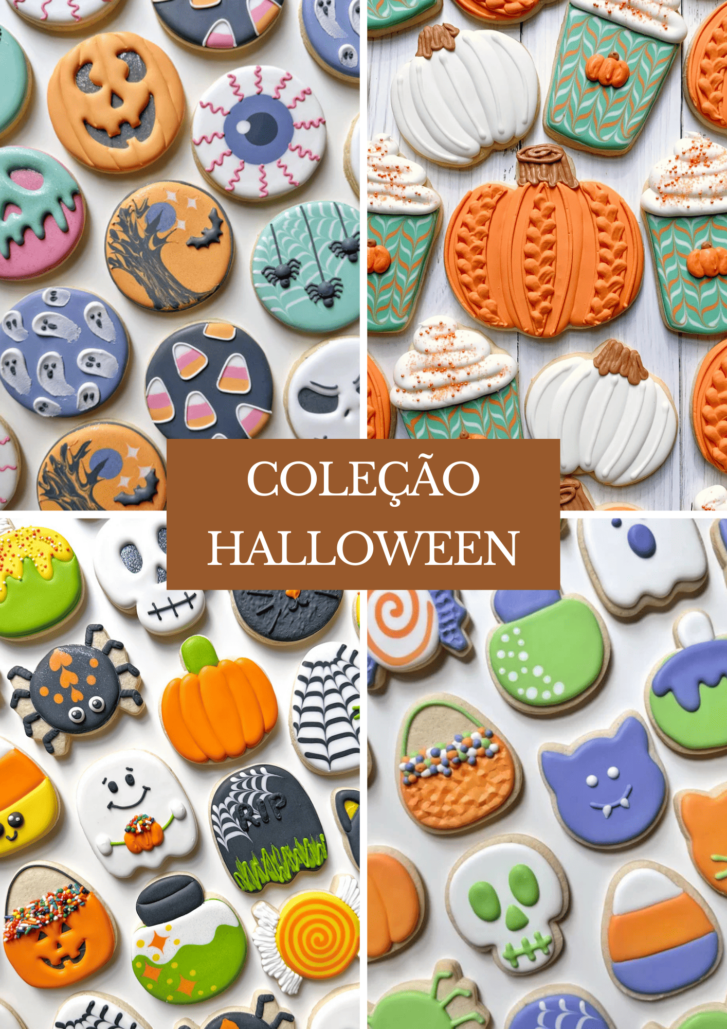 Curso de Halloween: Biscoitos Decorados com Glacê Real