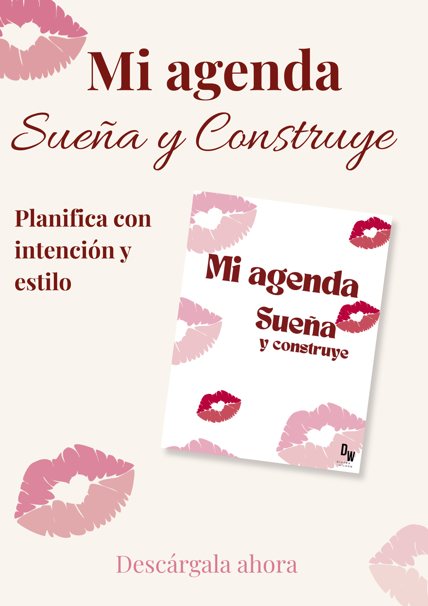 Agenda sueña y construye 2026 - DW Diseños con Propósito | Hotmart