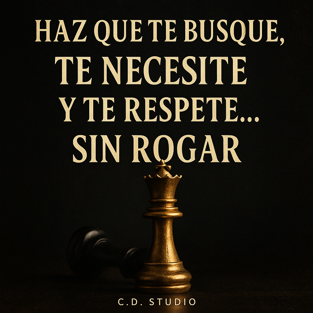 Haz que te busque, te necesite y te respete… sin rogar - Christian ...