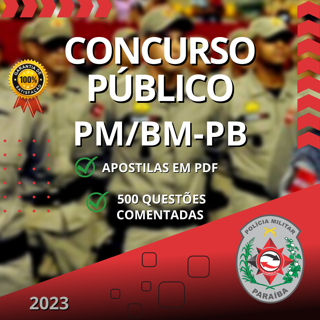 SEJA UM SOLDADO PM/BM-PB