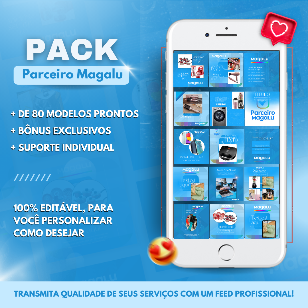 Pack Parceiro Magalu - Laiany Gomes Nogueira | Hotmart
