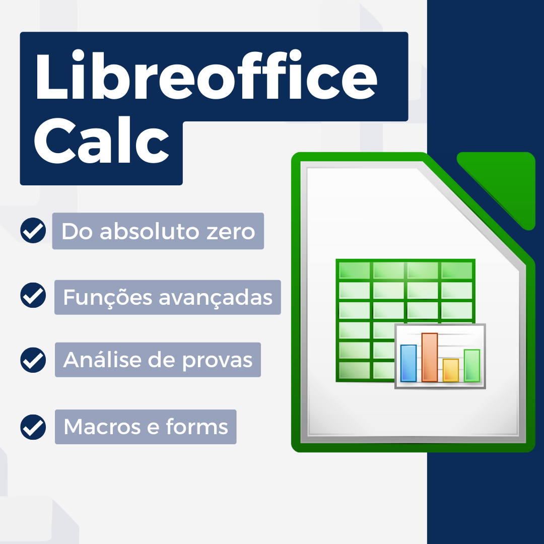 LibreOffice Calc - Curso Completo - Matheus Emanuel | Hotmart