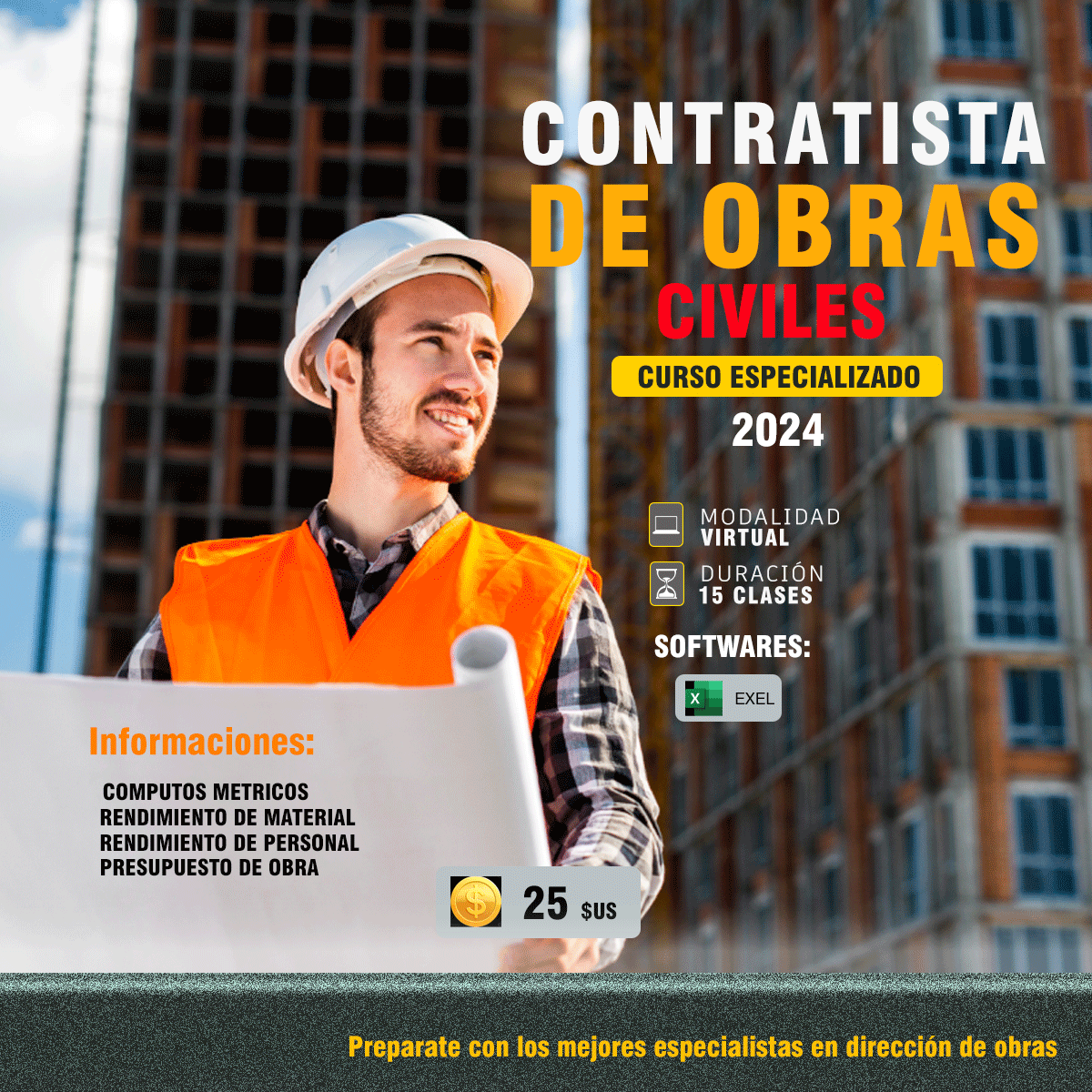 CONTRATISTA DE OBRAS CIVILES - Capacitaciones Ingeniería | Hotmart