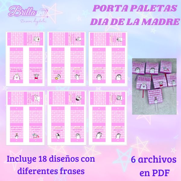 PORTA PALETAS - Día de las Madres - Katia Montalbán Mendoza | Hotmart