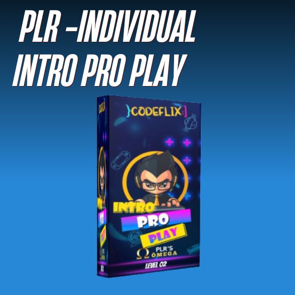 PLR- Individual Intro Pro Play