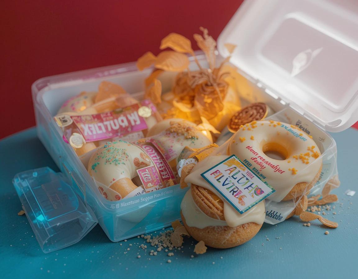 Creative Packaging Kit for Donuts