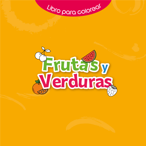 Libro para colorear de Frutas y Verduras - anthony joel roldan livi...