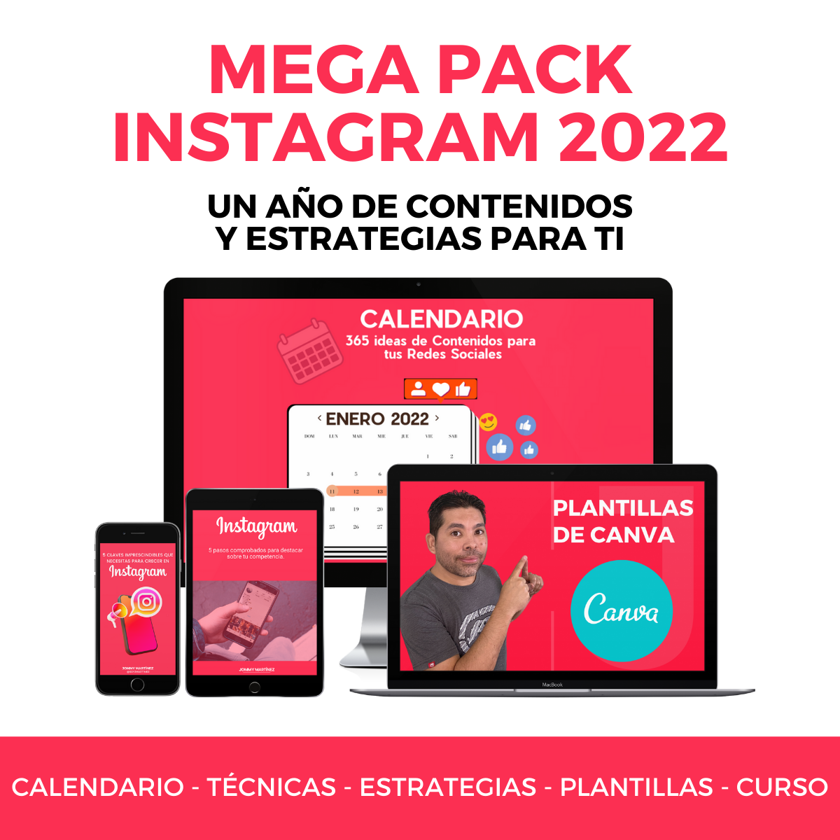 MEGA PACK INSTAGRAM 2022 - JOMMY MARTINEZ | Hotmart