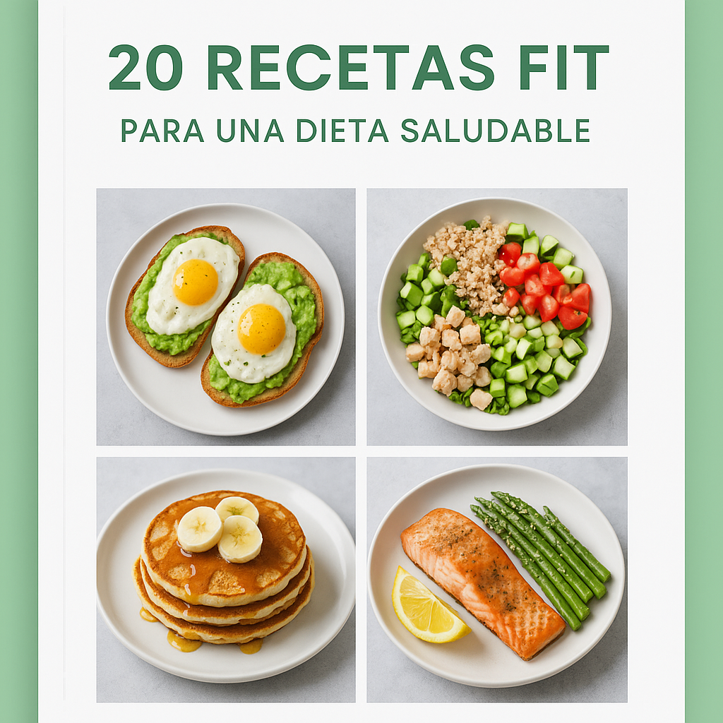 20 Recetas Fit Para Una Dieta Saludable - Luis Fernando Zago Barbos...