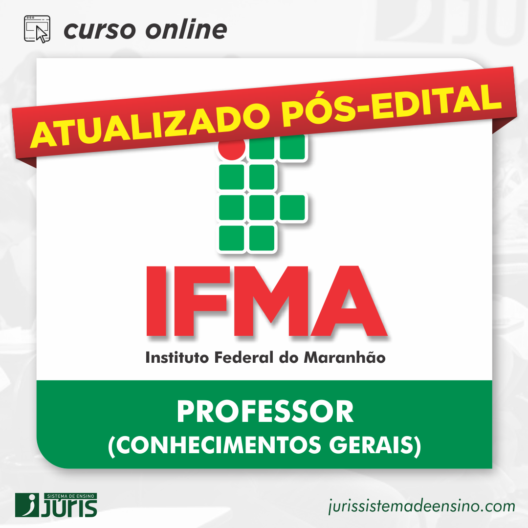 PDF IFMA | Professor (Conhecimentos Gerais) - Júris Sistema de Ensi...