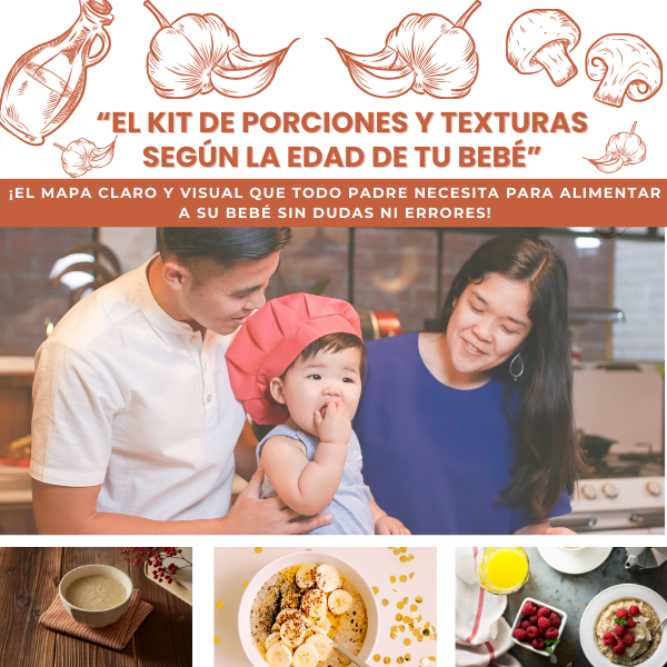 El Kit de Porciones y Texturas según la Edad de tu Bebé - Productos...