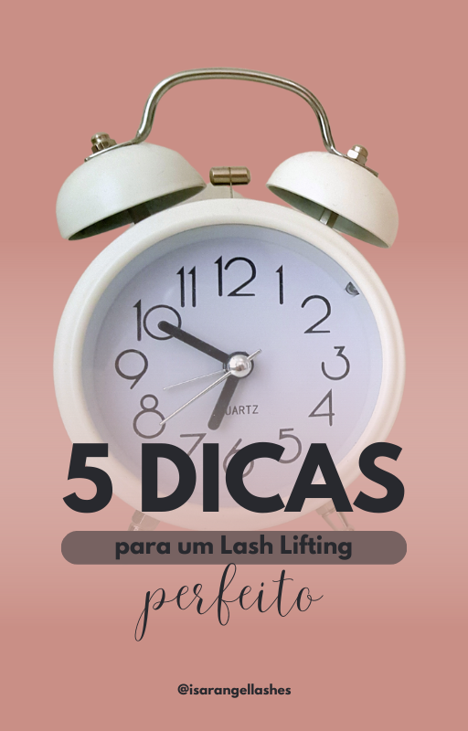 5 dicas para um Lash lifting perfeito - Isadora Rangel | Hotmart