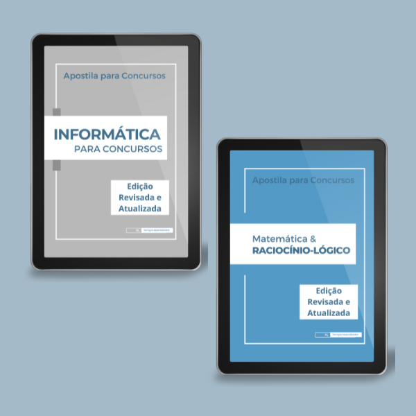 Apostilas de Informática + Matemática e Raciocínio Lógico + Bônus