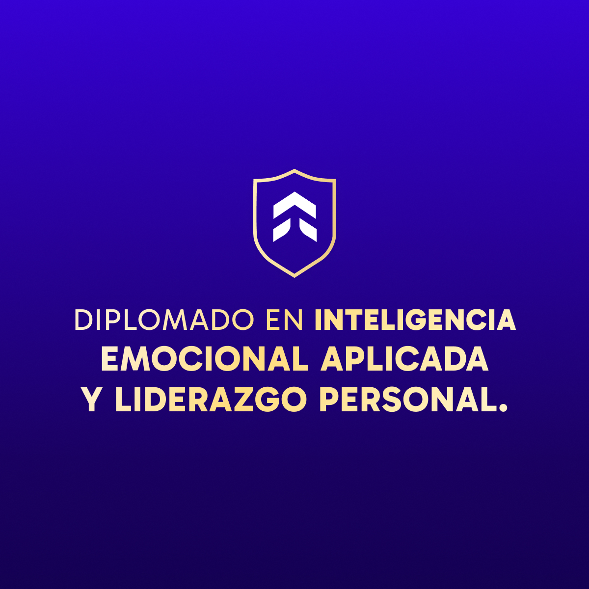 Diplomado en Inteligencia Emocional Aplicada y Liderazgo Personal.