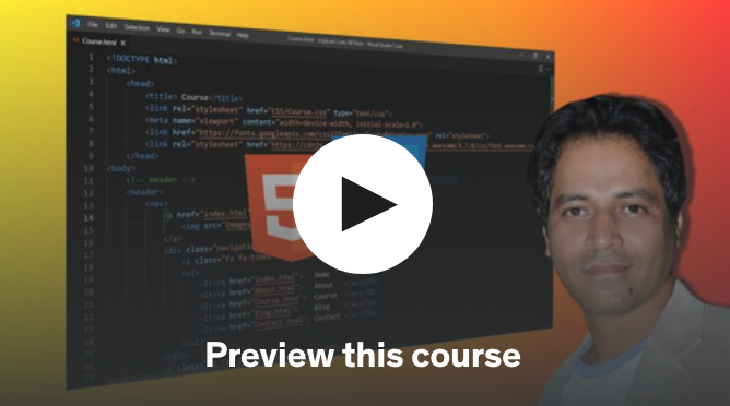 Master HTML5 from Scratch with Hands-On Course - [2023]