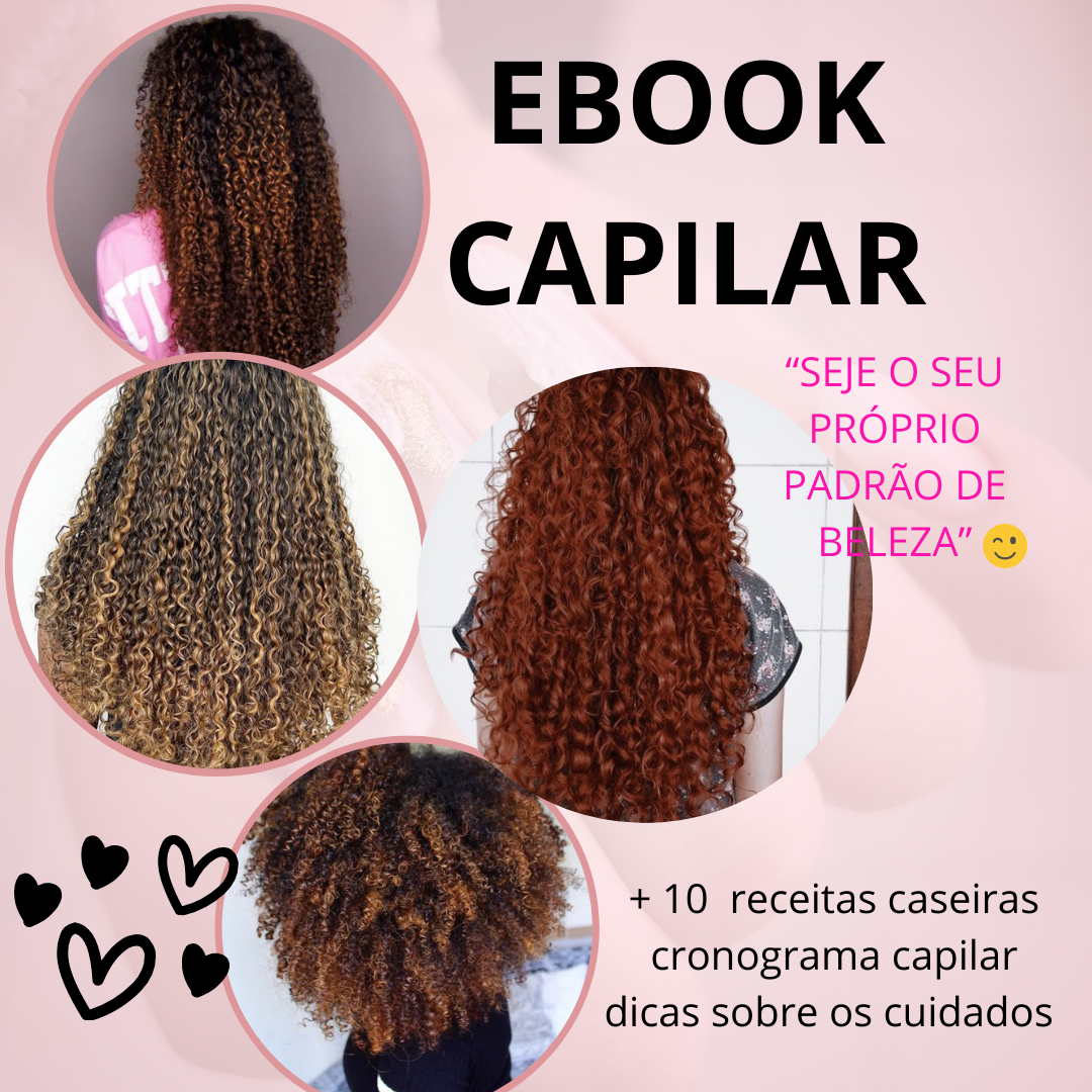 E-BOOK CAPILAR CACHEADO E CRESPO