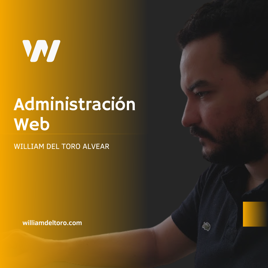 Servicio de Administración de Página Web - William Del Toro Alvear ...