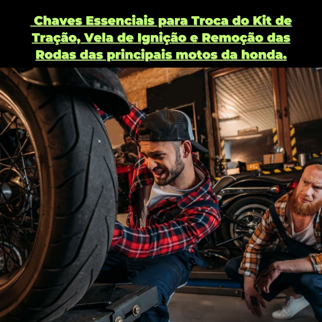 Relação de Chaves para Troca do Kit de Tração, Vela de Ignição e Re...