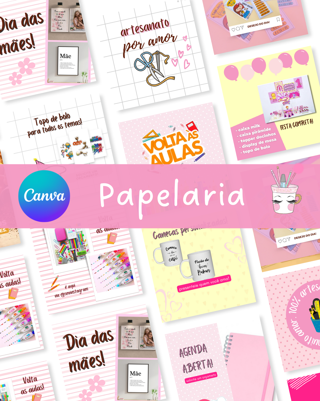 Pack Papelaria - Joyce alves | Hotmart