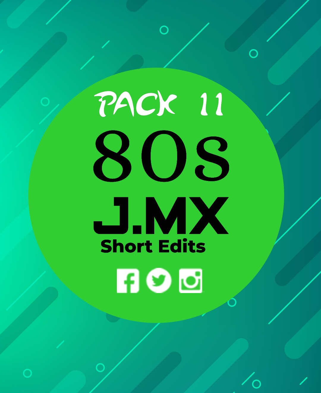 Pack 11 - 80s Especialmente editados para que sea mas facil practic...