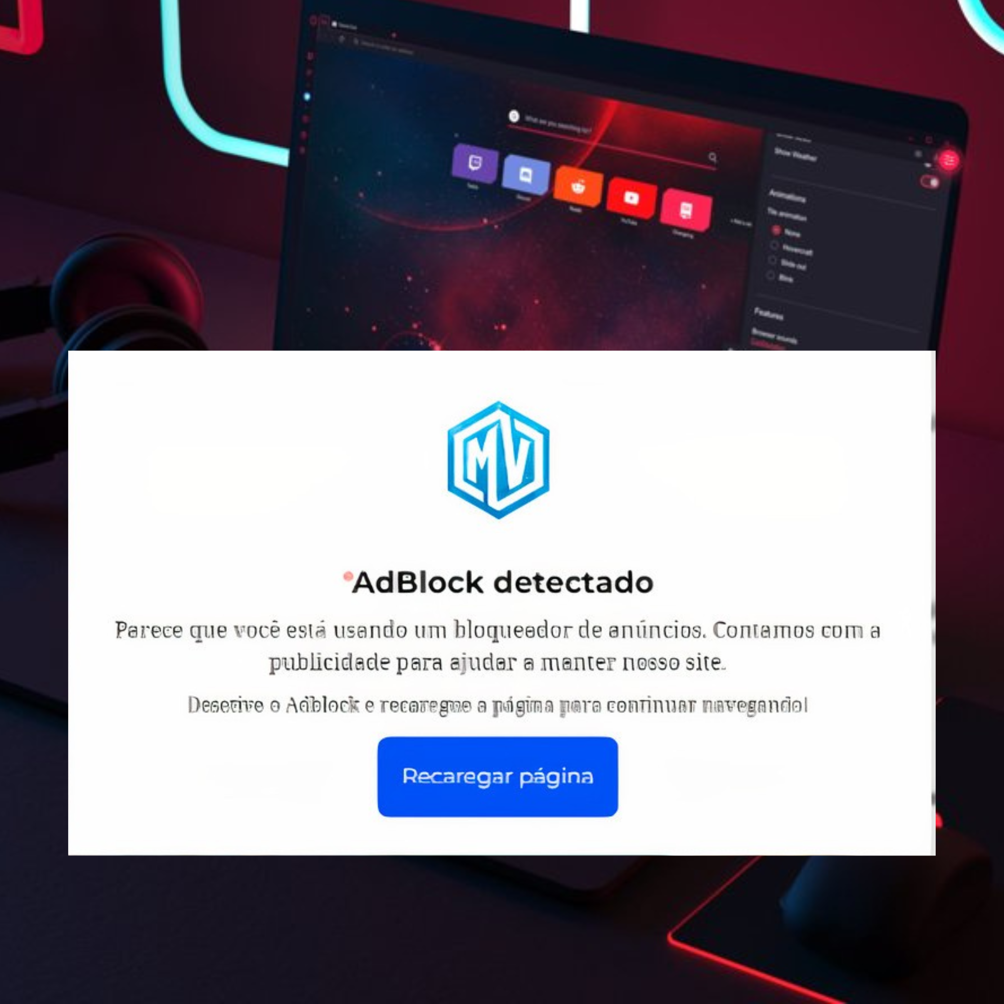 Anti AdBlock Para Sites - Ppoxa | Hotmart