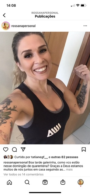 Queima do dia! Tia Ro