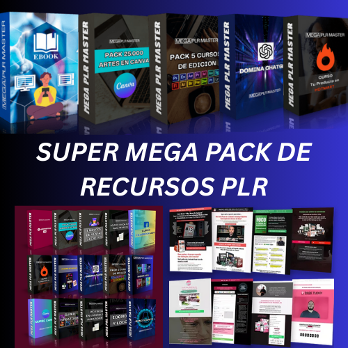 SUPER MEGA PACK DE RECURSOS PLR - Kevin Maidana | Hotmart