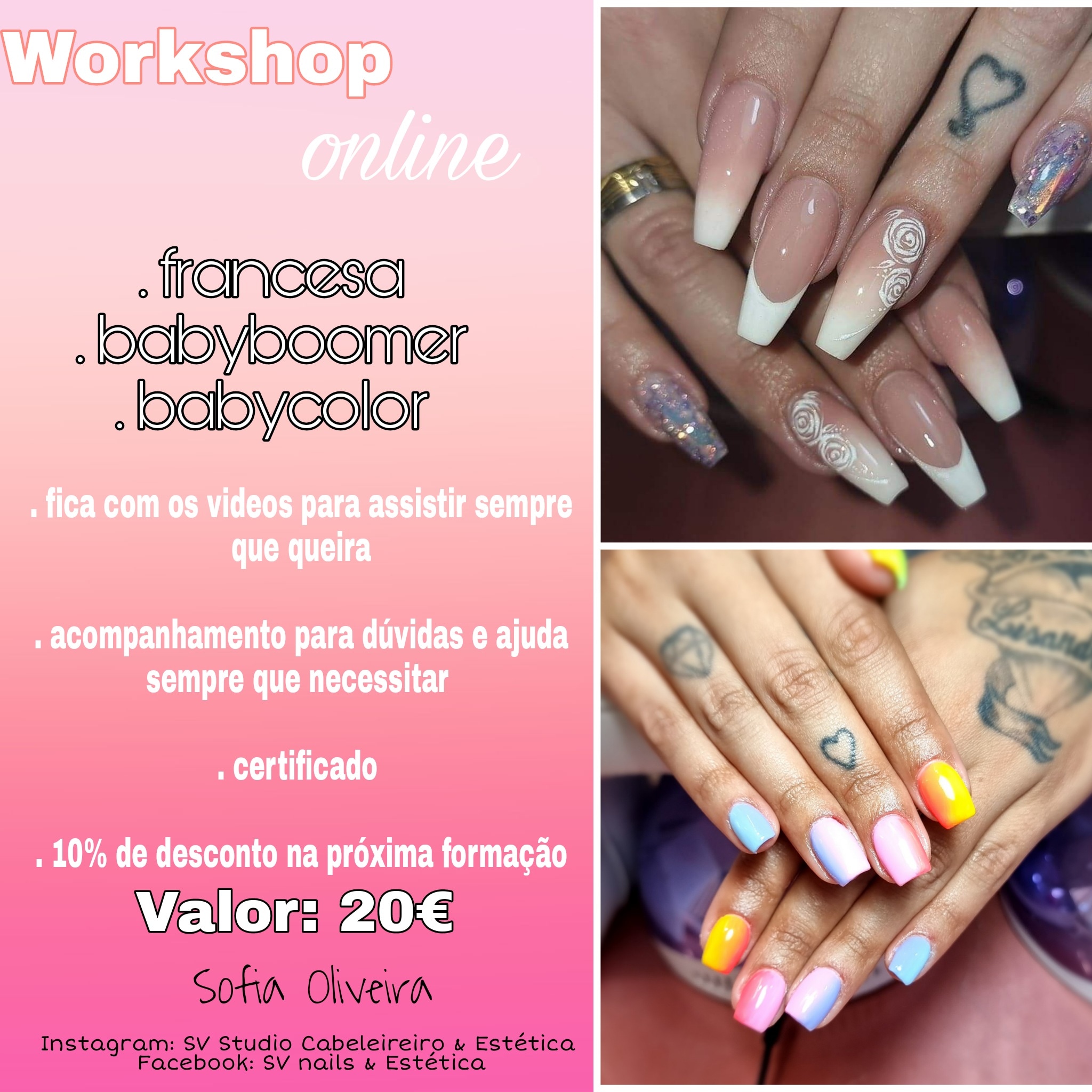 Workshop de nail art