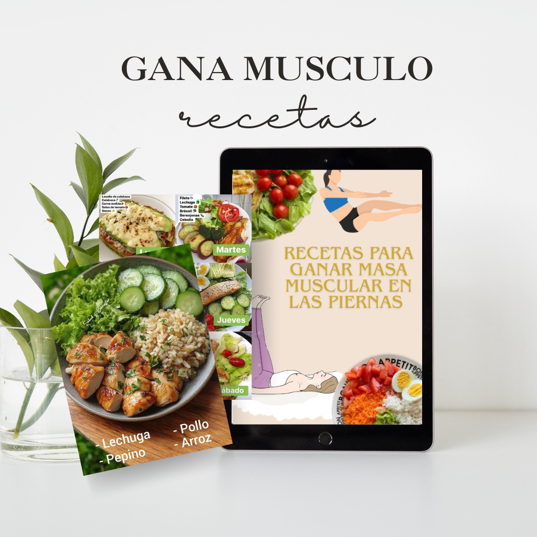🍽️ Recetario para Ganar Masa Muscular en las Piernas – Tu Guía Nut...