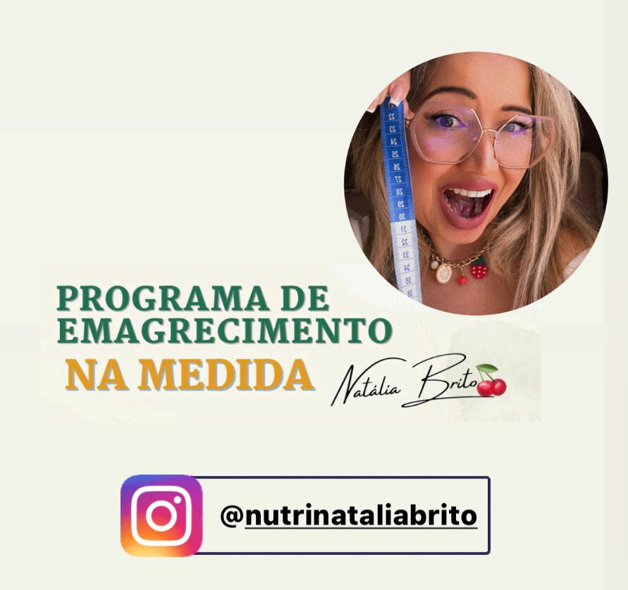 PROGRAMA DE EMAGRECIMENTO NA MEDIDA